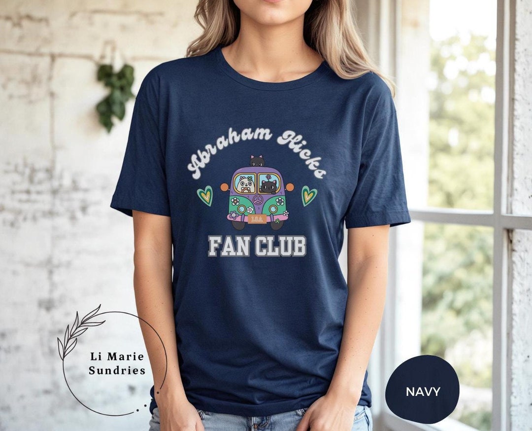 ABRAHAM HICKS Fan Club Tee, Fun Cute Retro Style, Good for Workshop ...