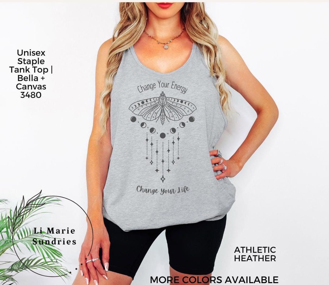 Change Yor Energy - Change Your Life Tank Top - Famous Quote With Boho ...