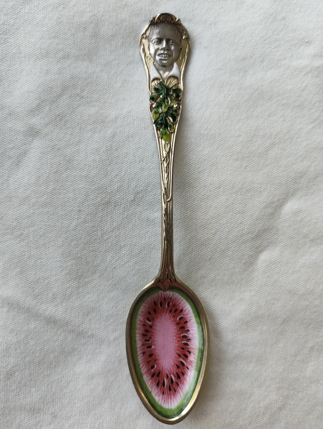 Charles W. Crankshaw Atlanta Enamel Watermelon Sterling Silver .925 ...