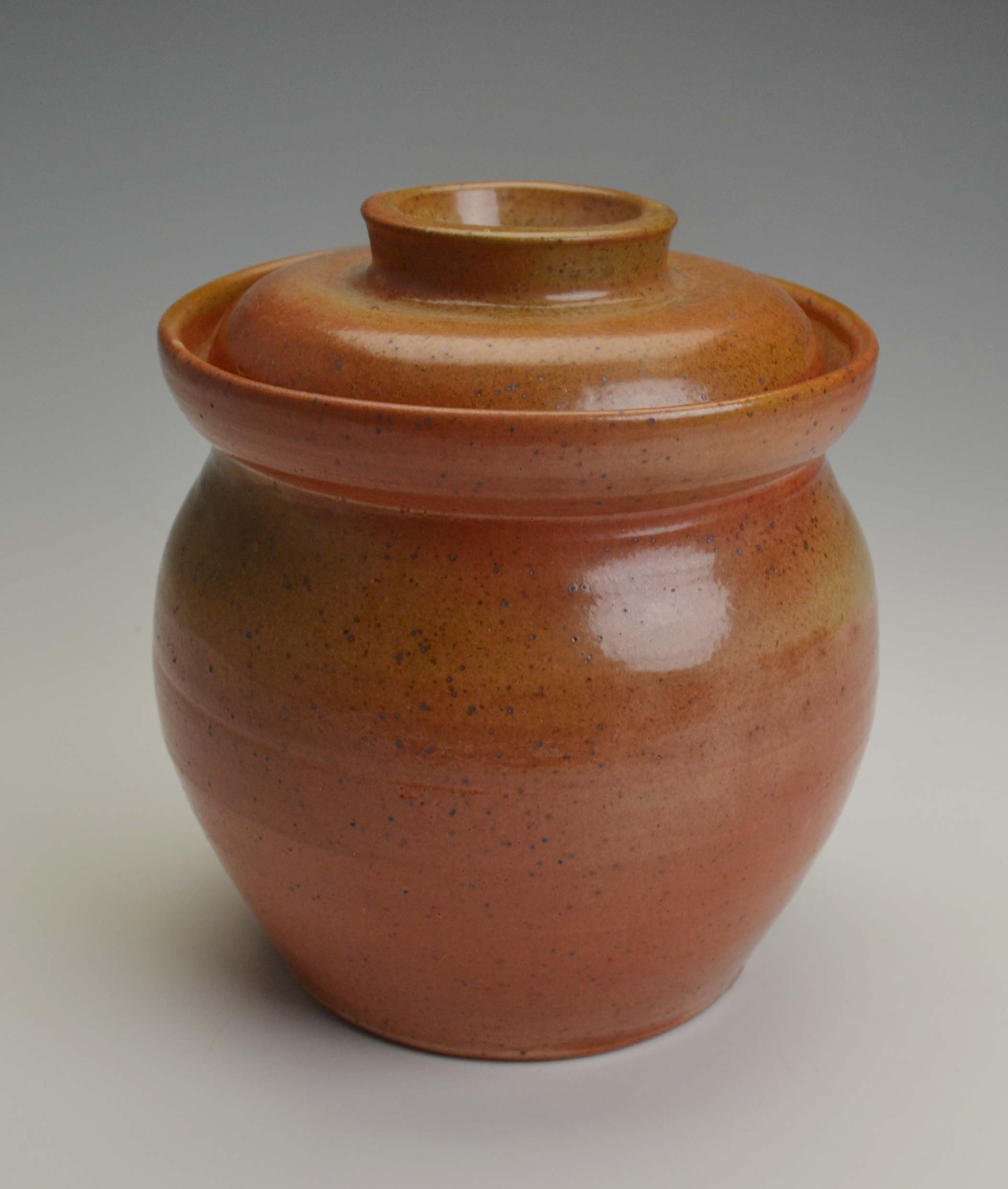Fermentation Fermenting Pottery Crock Stoneware 1.5 Liter Sauerkraut ...