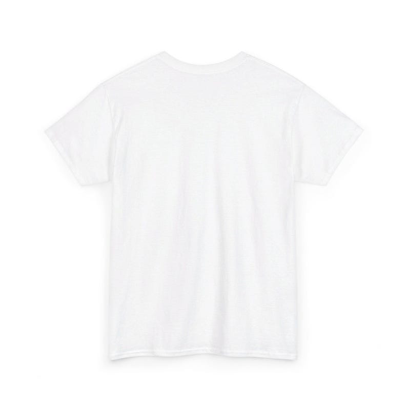 Classic White Tee Plain White Unisex Heavy Cotton T-shirt, Essential ...