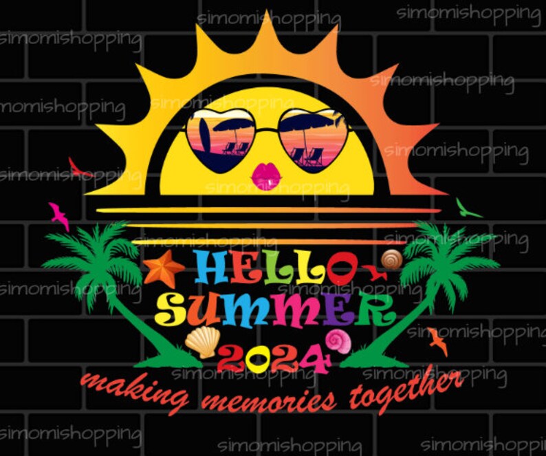 Hello Summer 2024, 2024 Summer, Summer Vibes, Summer Shirt, Sunshine ...