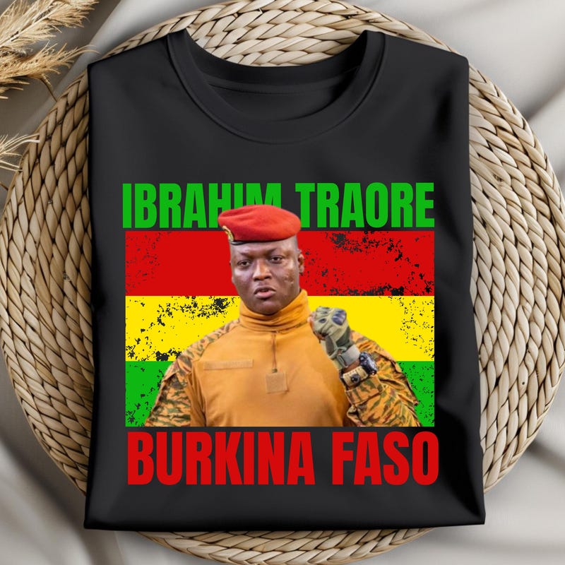 Ibrahim Traore - Etsy