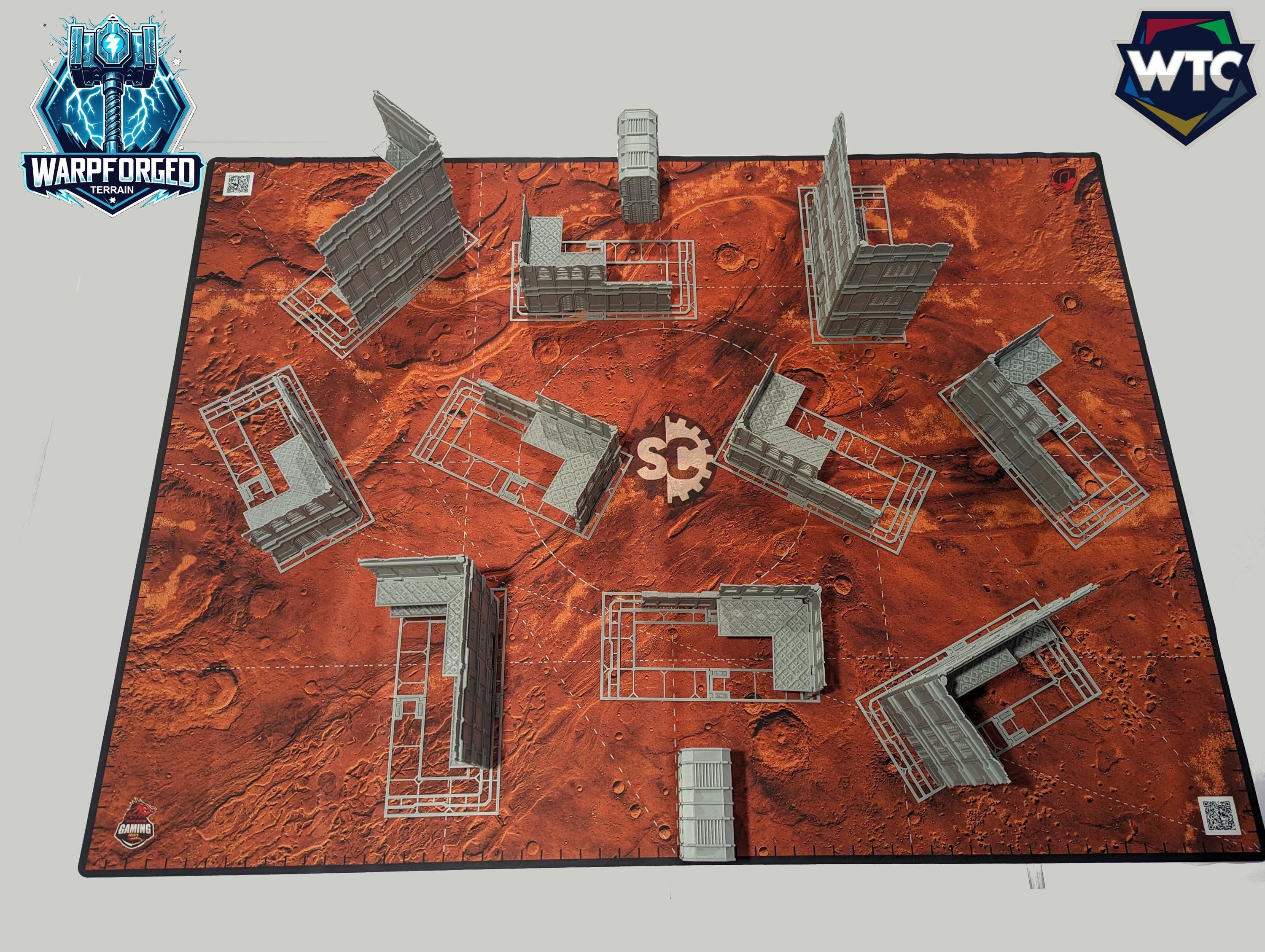 WTC Folding Tabletop Terrain Set Imperial Gothic - Warhammer 40k ...