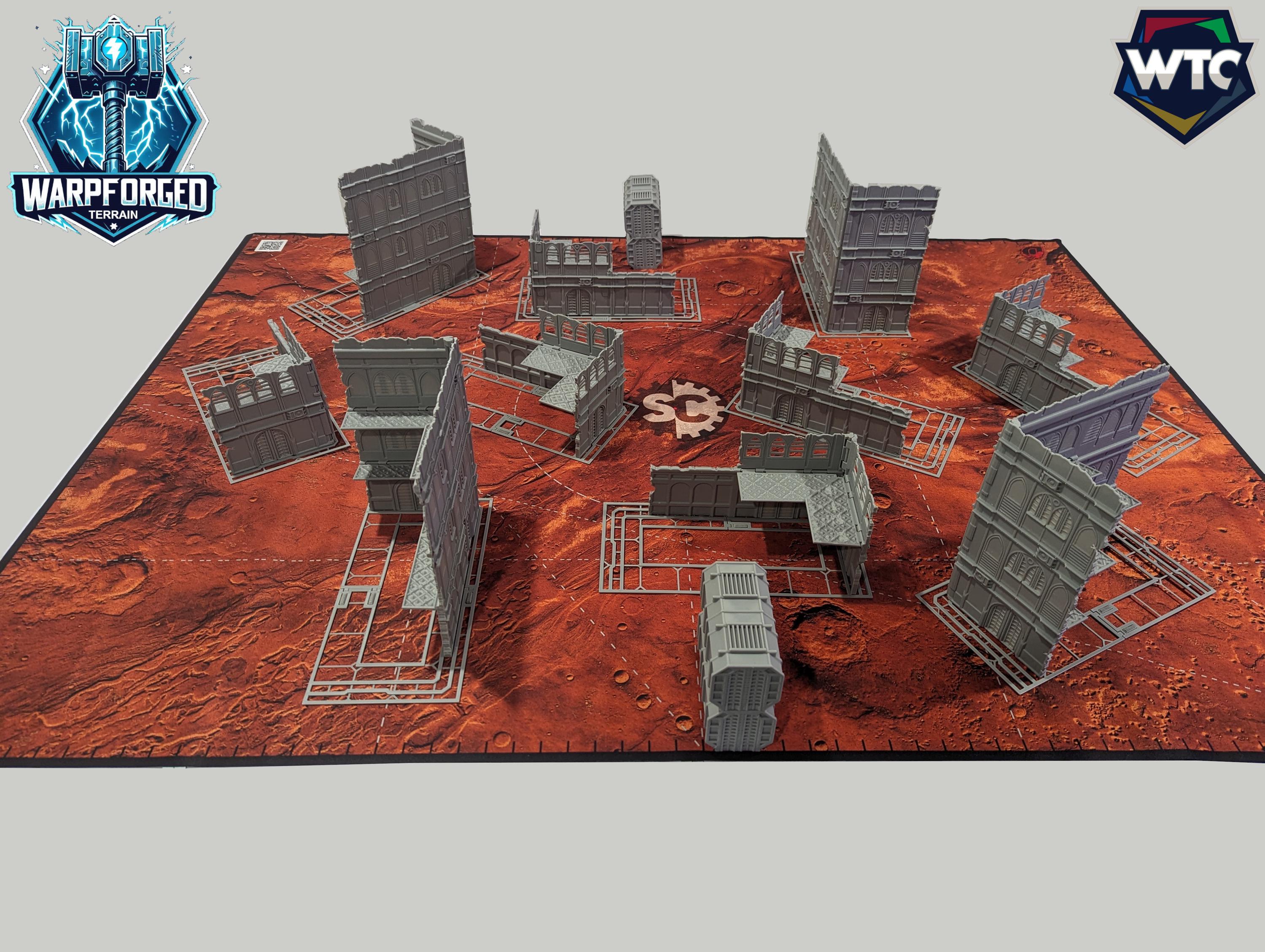 WTC Warhammer Folding Terrain Set - Imperial Gothic - Etsy