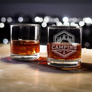 Custom Engraved Whiskey Glass Promotional Whisky Glass for Business ...