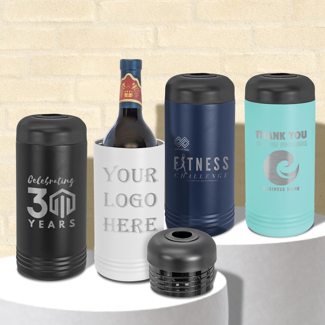 Custom Wine Chiller With Business Logo – Wine Cooler Promotional Gift ...