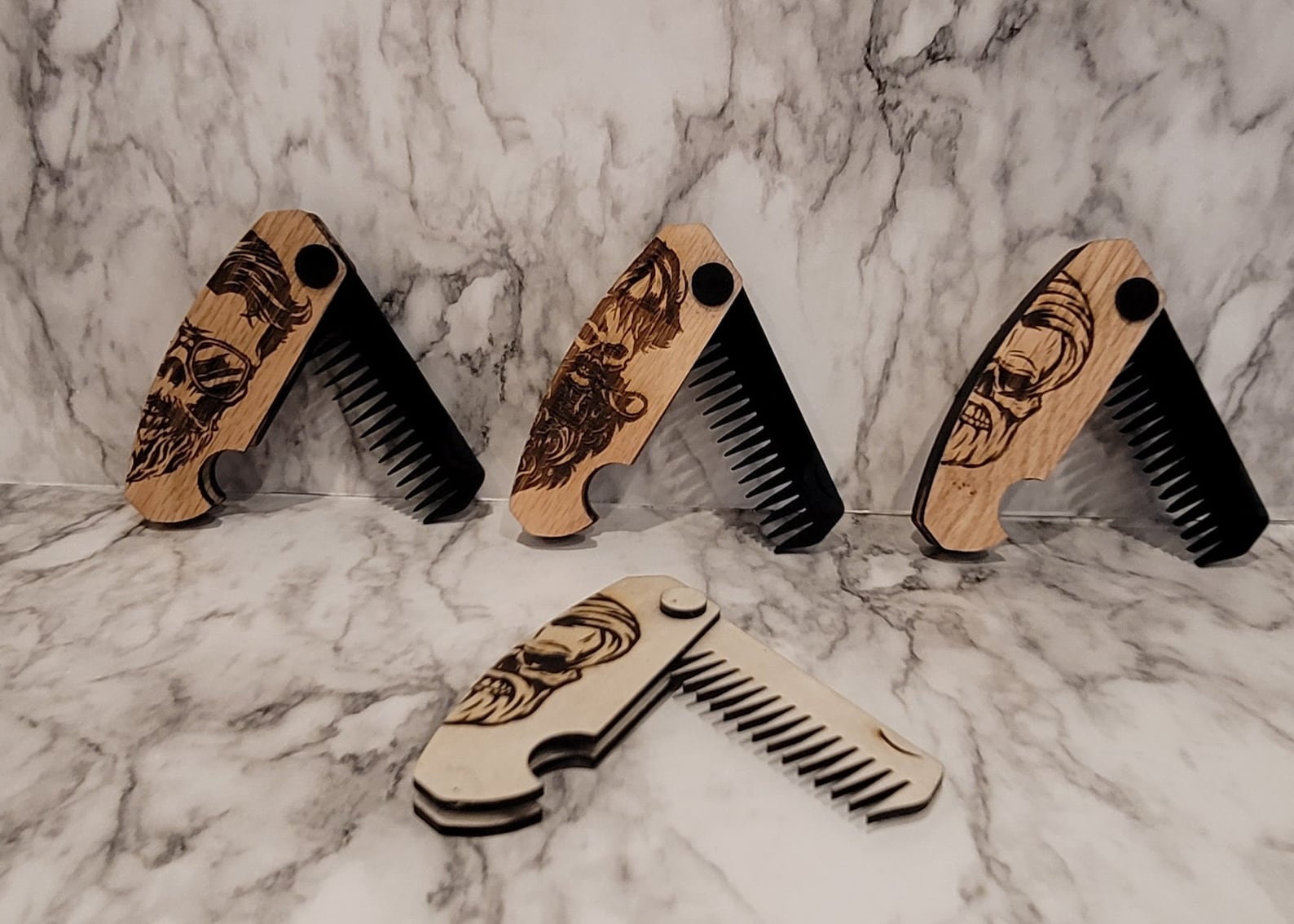 Custom Laser Cut Beard Comb - Etsy