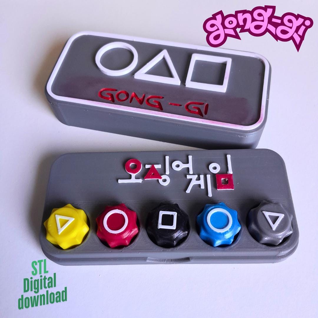 Gong-gi Game From Netflix Squid Games STL File for 3D Printing - Etsy