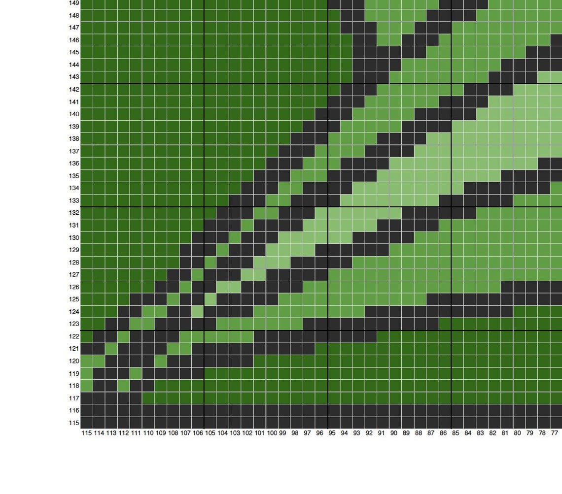 Farm C2C Crochet Blanket Pattern Corner to Corner - Etsy