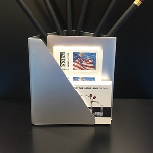 Modern Metal Triangle Asymmetrical Pen/pencil Cup/notepad or Business ...