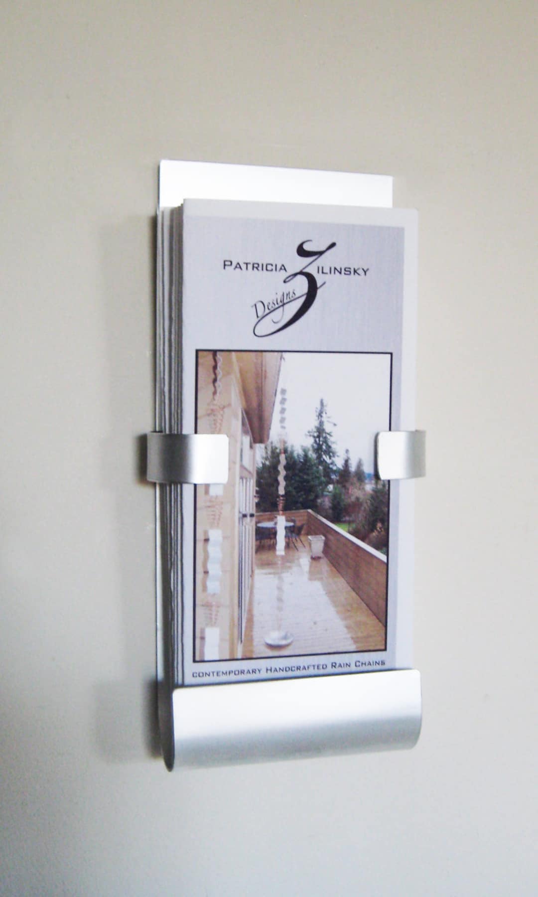 Wall Mount Metal Brochure Holder - Etsy