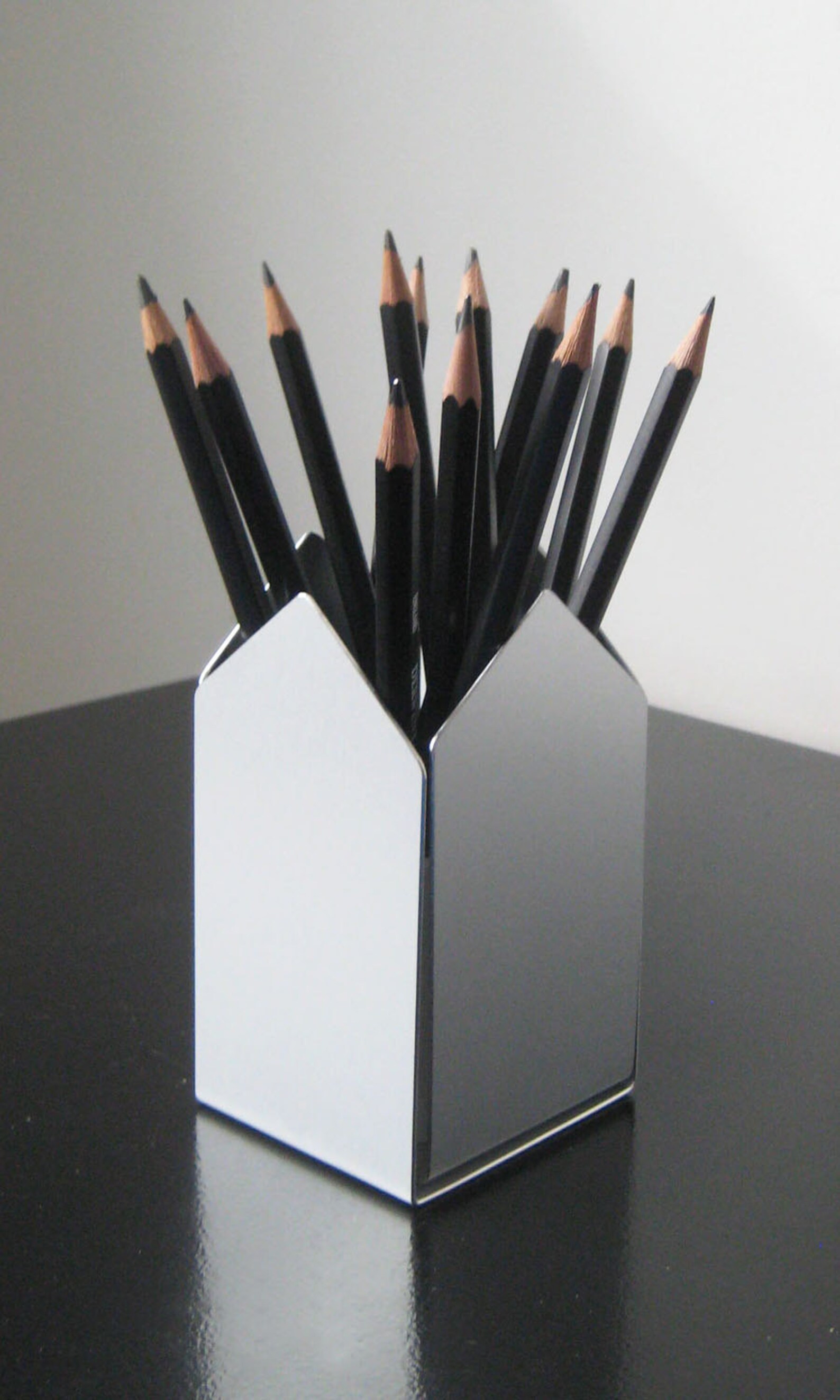 Modern Metal Peak Pen/pencil Cup | Etsy