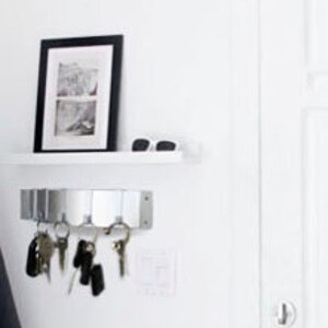 Curved Wall Key Holder - Etsy