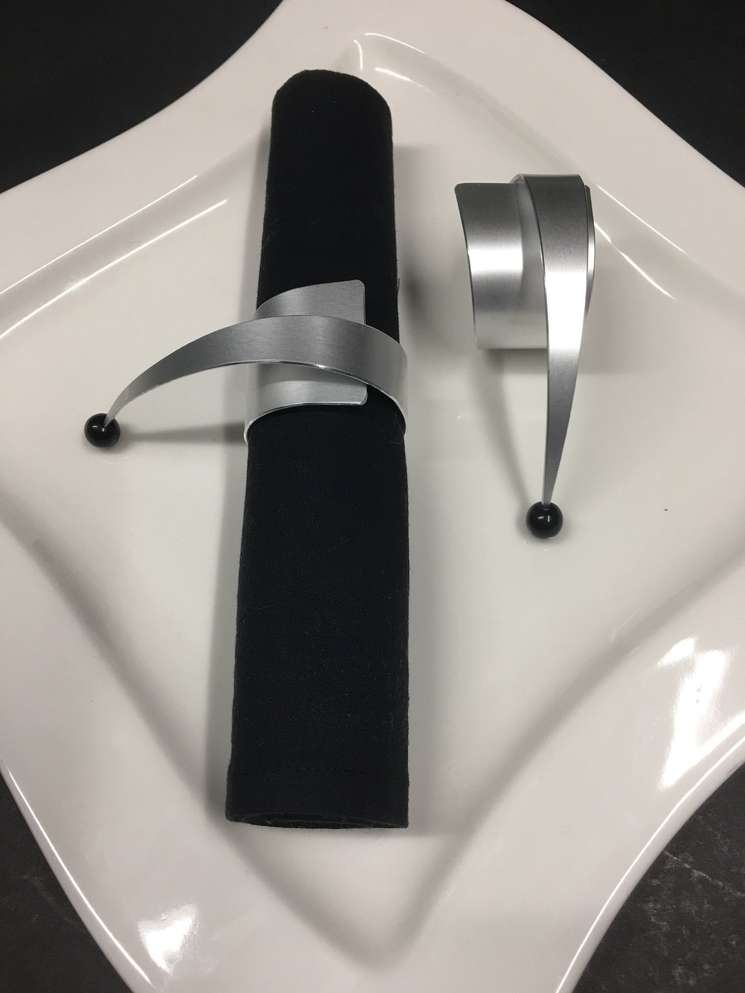 Modern Elegance Napkin Ring - Etsy