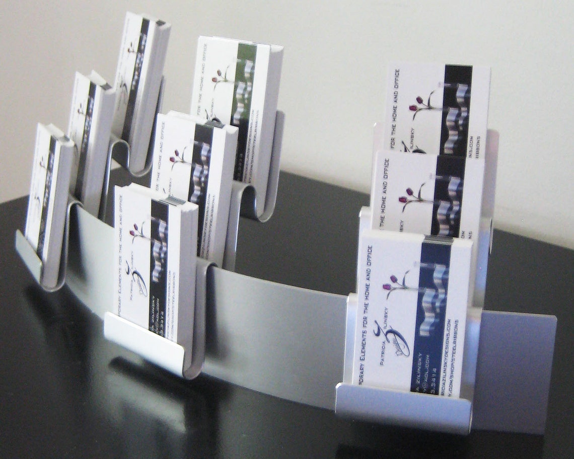 Modern Modular 9 Pocket Business Card Holder | Etsy