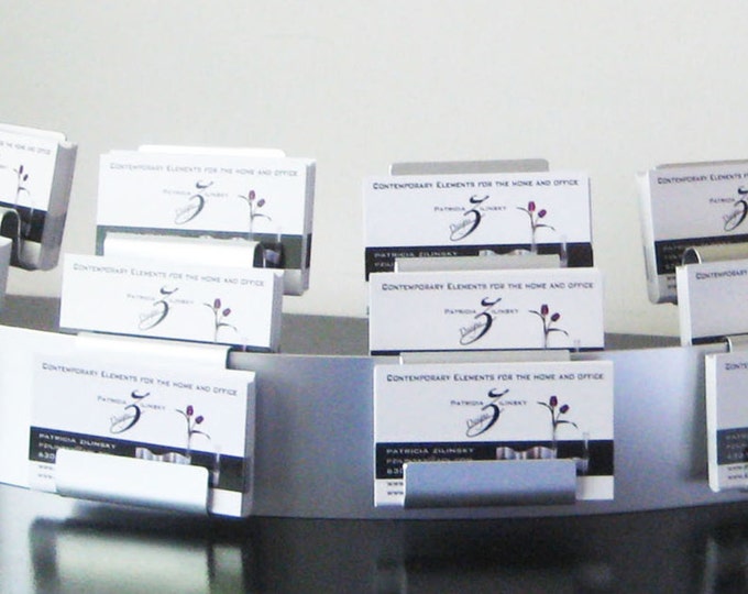 Modern Modular 12 Pocket Business Card Holder - Etsy