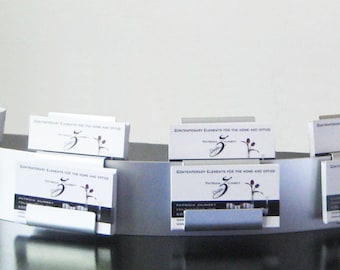 Modern Modular 9 Pocket Business Card Holder | Etsy