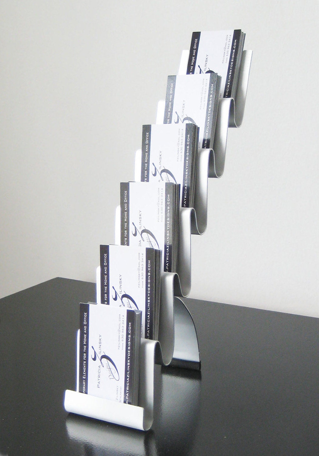 Six Pocket Vertical and Horizontal Business Card Holder - Etsy