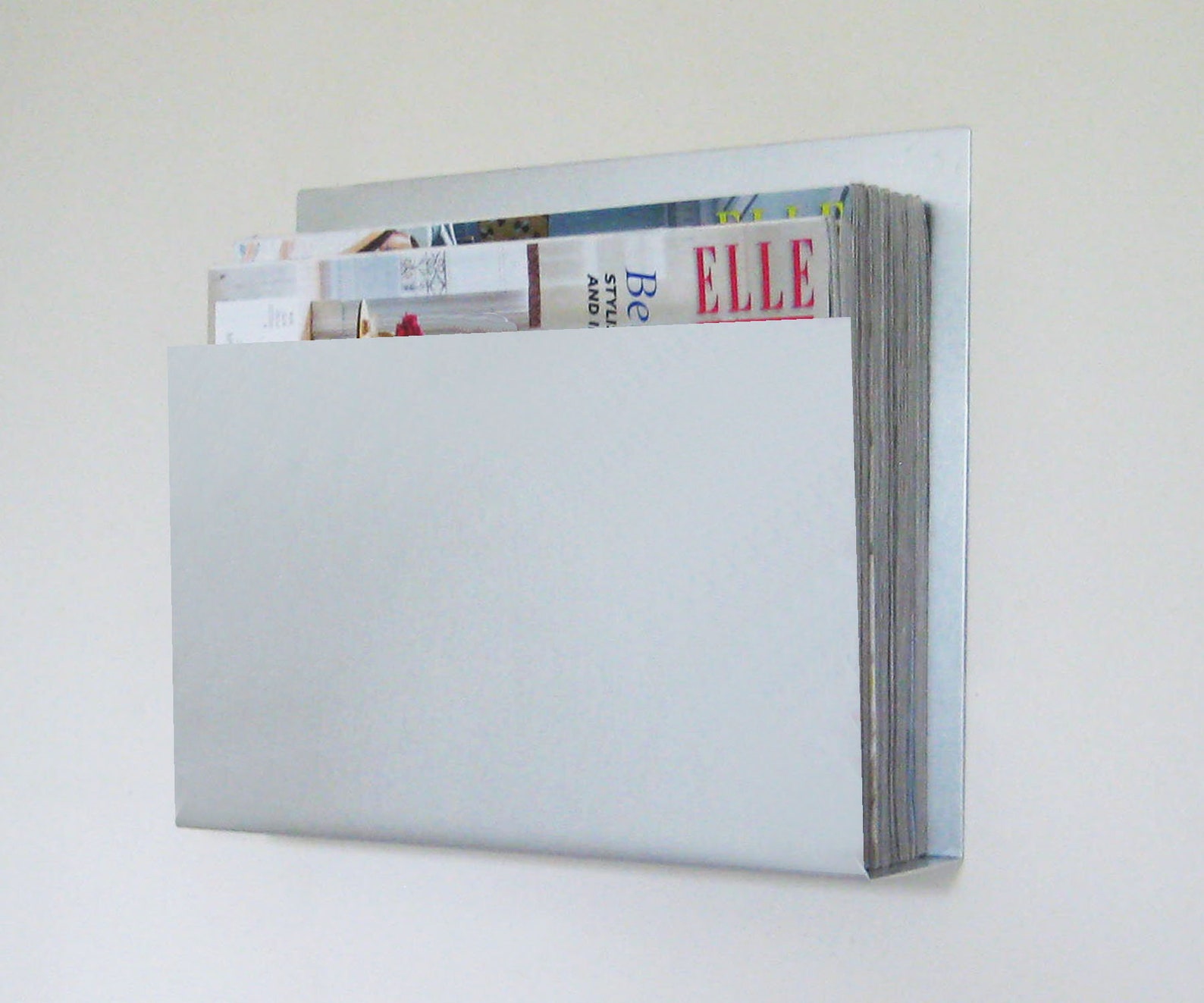 Modern Minimalist Wall Magazine Holder | Etsy