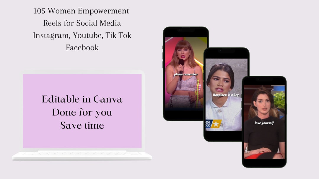 Women Empowerment Reels: Social Media Content (digital Download) - Etsy