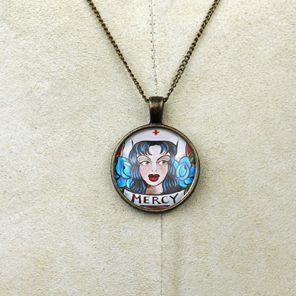 Mercy Tattoo - Etsy