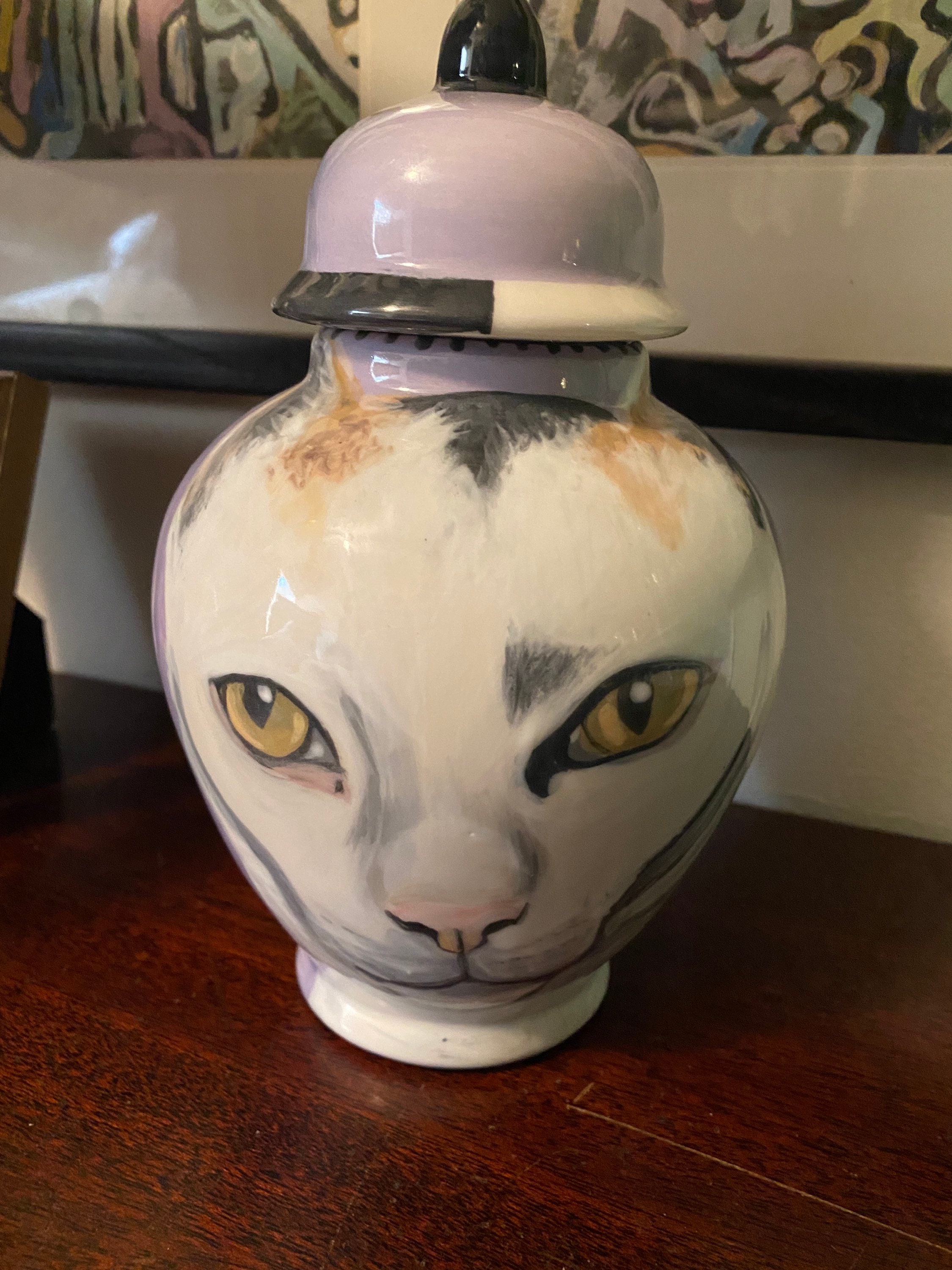 Custom medium calico cat urn PET URN for dogs and cats x SMALL | Etsy