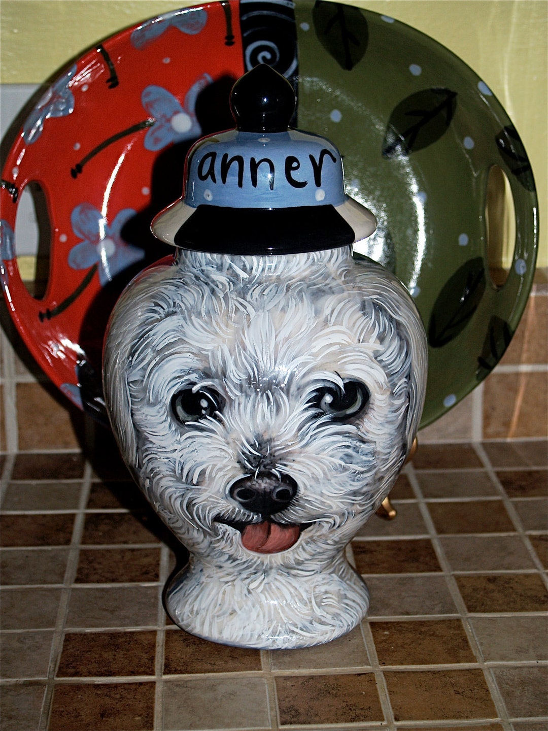 Custom PET URN for Dogs and Cats MEDIUM Bijon Frise Poodle Any Breed - Etsy