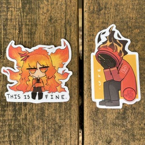 Limbus Company Vinyl Stickers: Silly Goofy Memes - Etsy