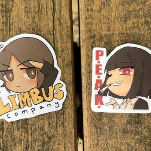 Limbus Company Vinyl Stickers: Silly Goofy Memes - Etsy