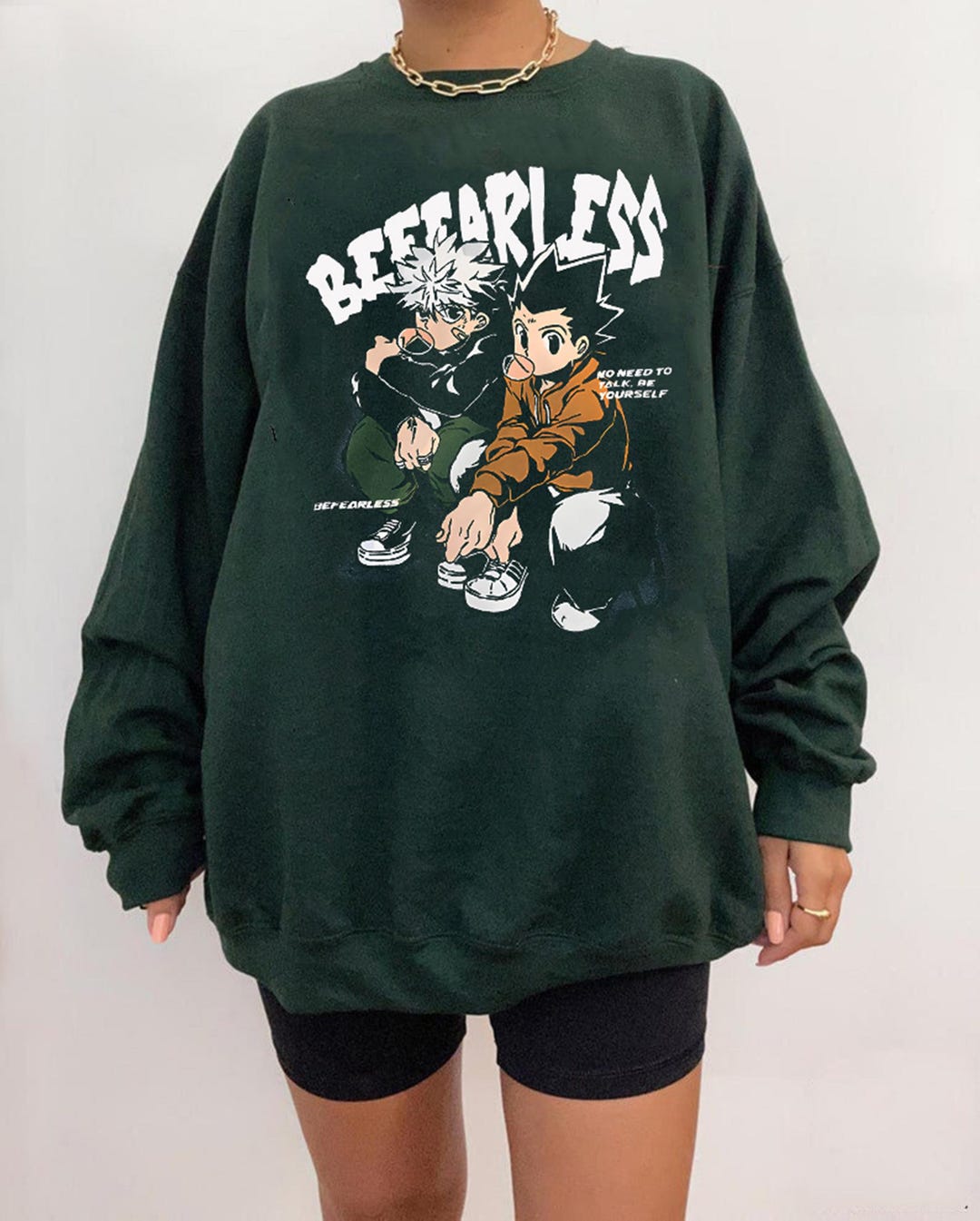 Hunter X Hunter Anime T-shirt, Gon, Hisoka, Killua, Kurapika, Leolio ...