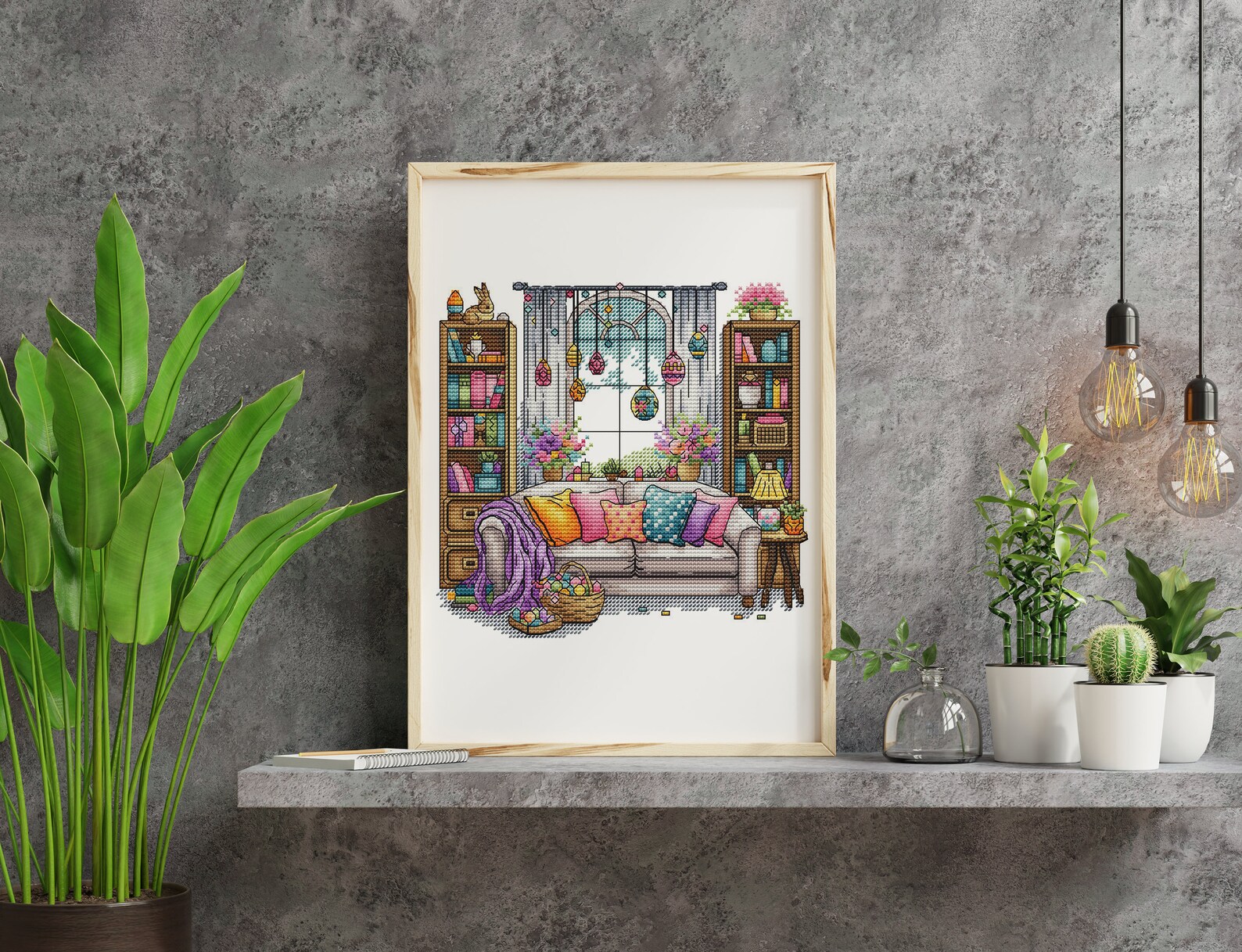 Easter Cross Stitch Patterns, Easter Cross Pattern, Easter Embroidery ...