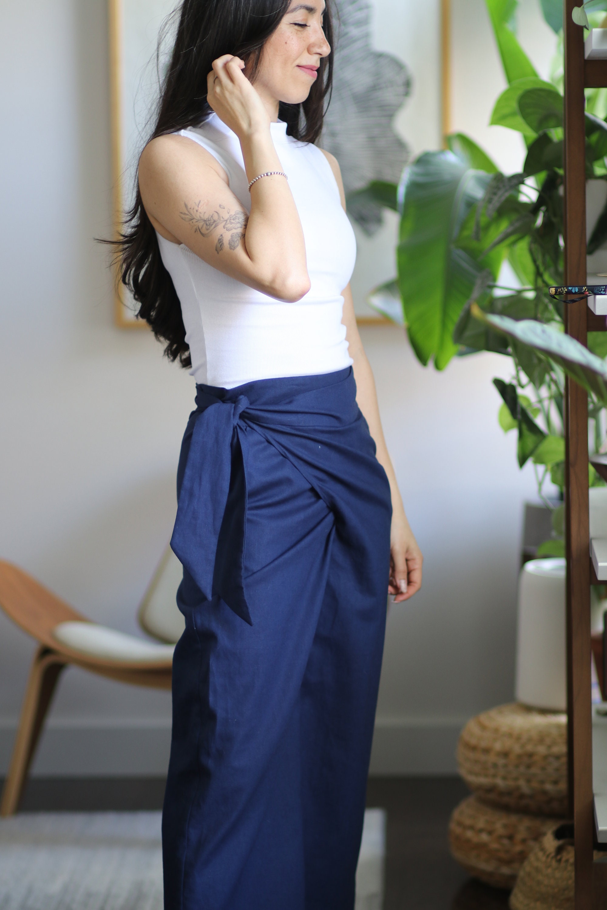 Luna Pant - Wrap Pant PDF Sewing Pattern | Sizes 00-34 - Etsy