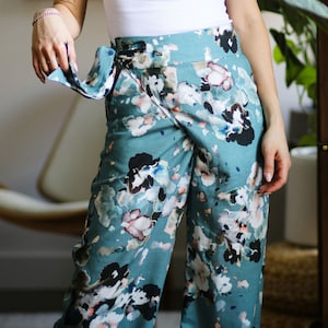 Luna Pant - Wrap Pant PDF Sewing Pattern | Sizes 00-34 - Etsy