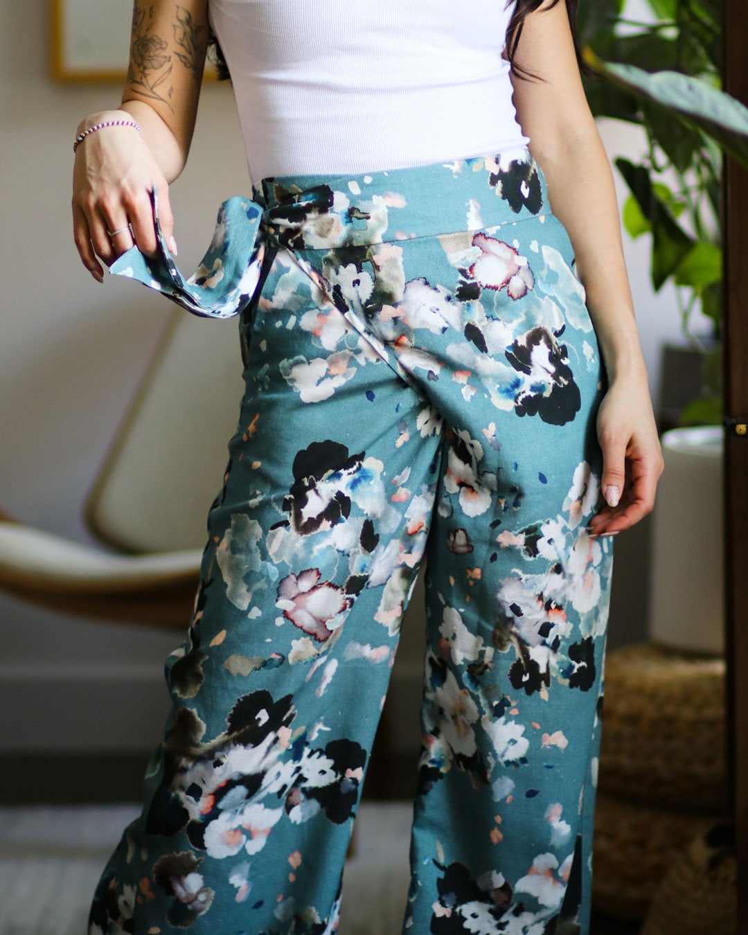 Luna Pant - Wrap Pant PDF Sewing Pattern | Sizes 00-34 - Etsy