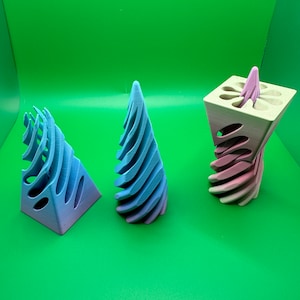 Vortex Pyramid Impossible Pyramid, Desk Fidget, Fidget Cone, Stress ...