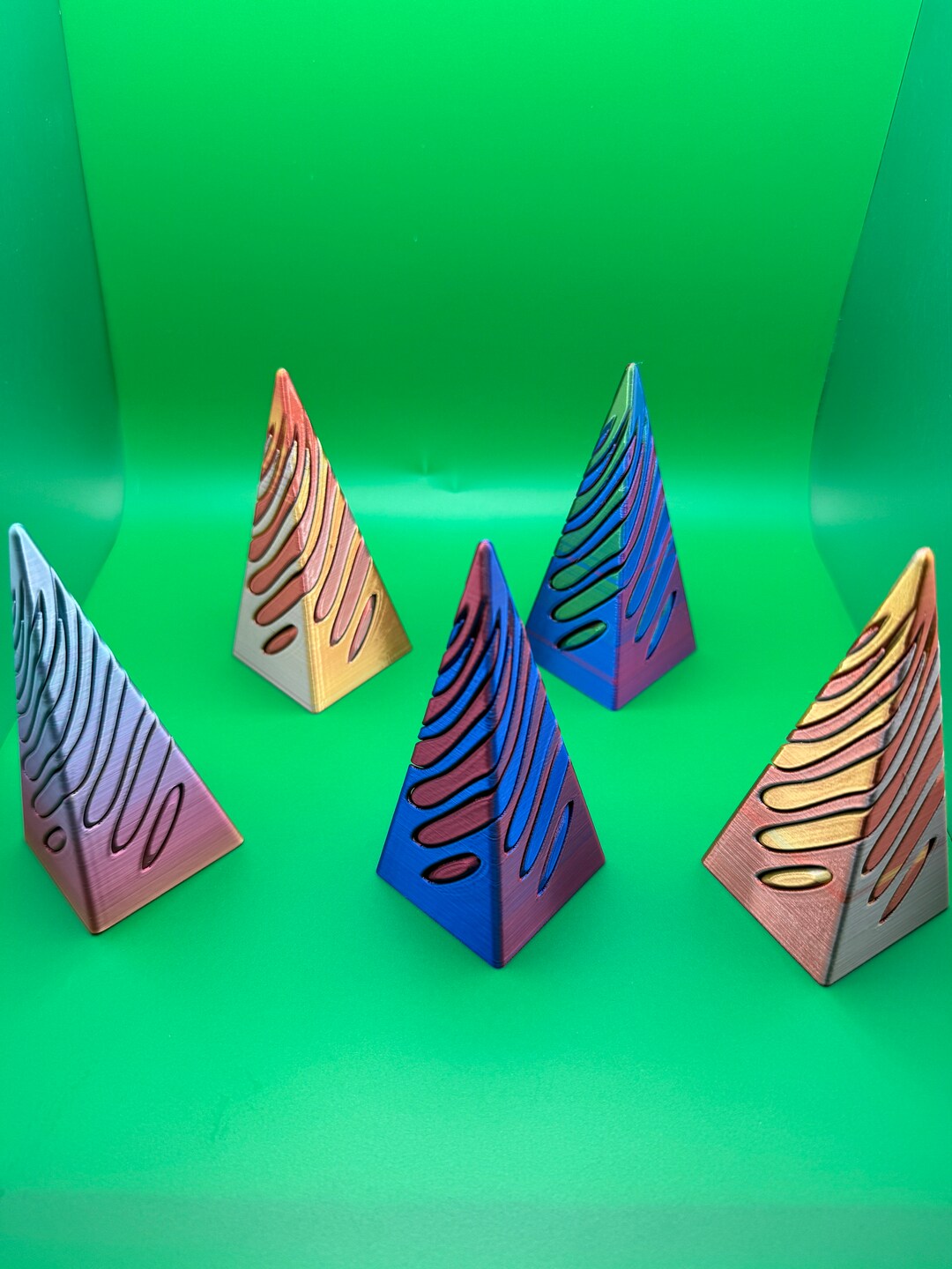 Vortex Pyramid Impossible Pyramid, Desk Fidget, Fidget Cone, Stress ...