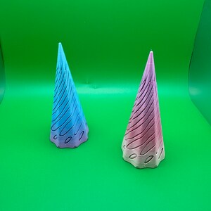 Vortex Wavy Cone Unicorn Horn, Impossible Cone, Desk Fidget, Fidget ...
