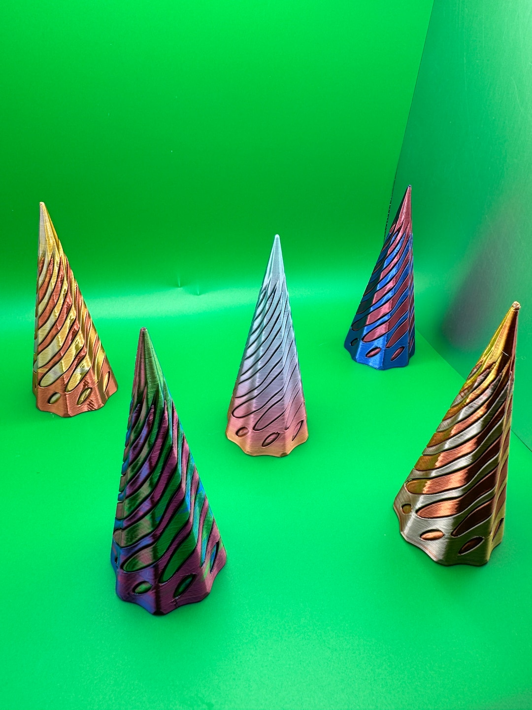 Vortex Wavy Cone Unicorn Horn, Impossible Cone, Desk Fidget, Fidget ...