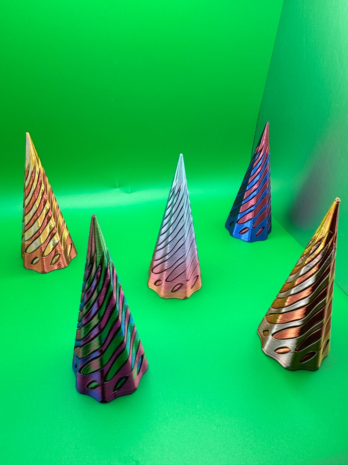 Vortex Wavy Cone Unicorn Horn, Impossible Cone, Desk Fidget, Fidget ...