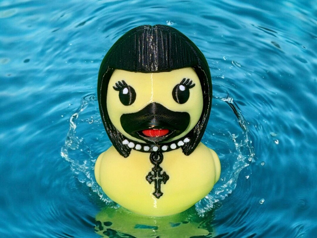 Goth Duck Cruise Duck, Halloween Decor, 3d Printed - Etsy