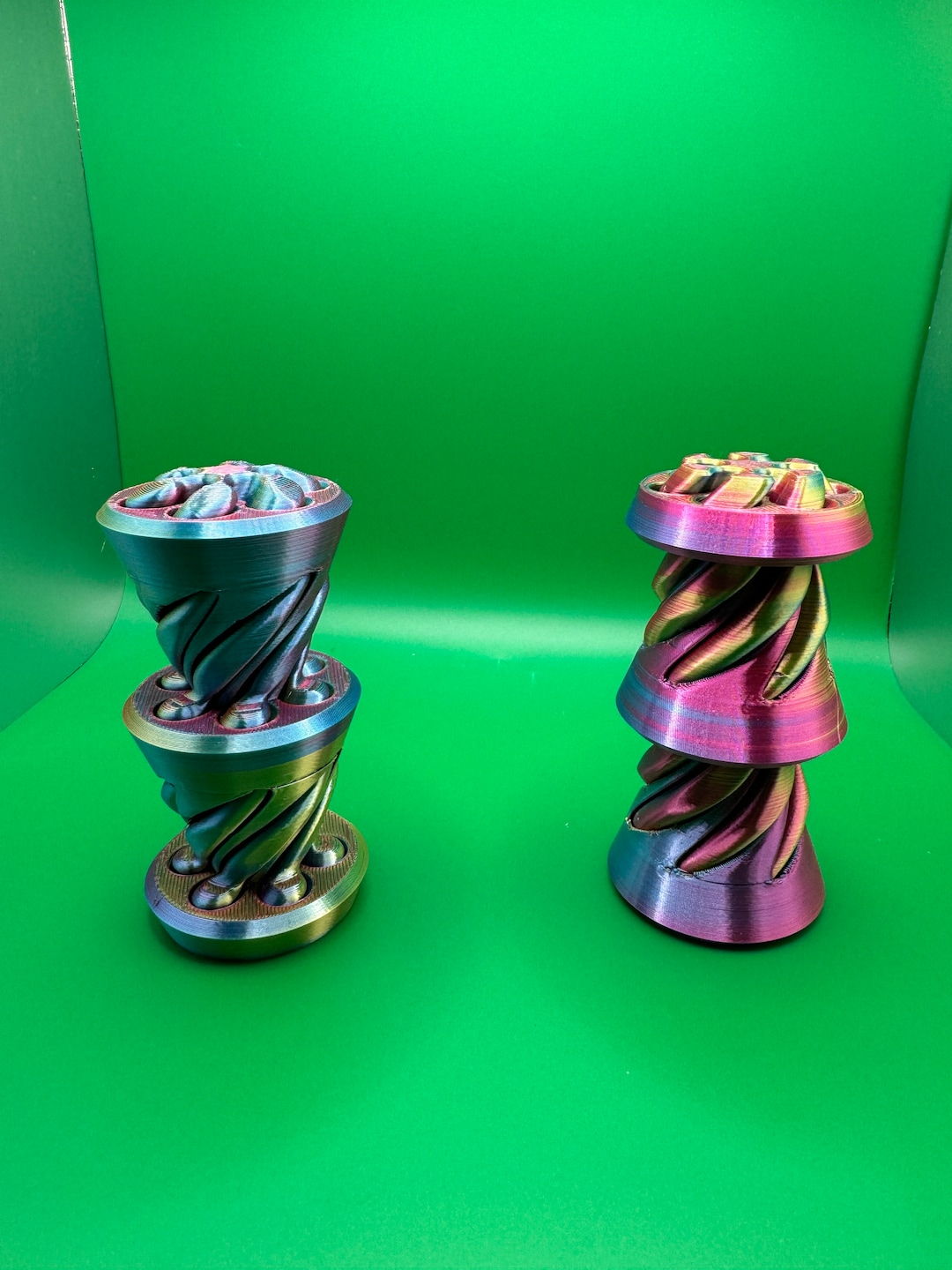 Stacked Helix Impossible Cone Pass Through, 3d Printed Fidget Cone ...