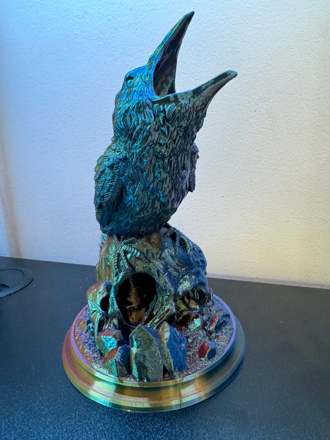 Raven Dice Tower, Table Top Gaming, D&D Figures - Etsy