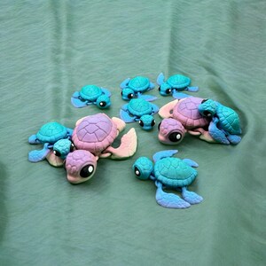 Sea Turtle Articulating Pet, Adorable Baby Sea Turtle - Etsy