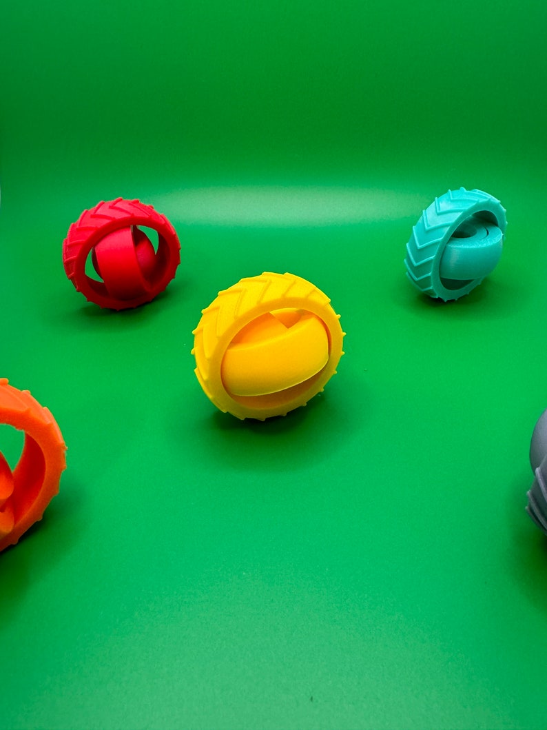 3 Ring Spinning Gyro Fidget Spinner/ Heavy Duty - Etsy