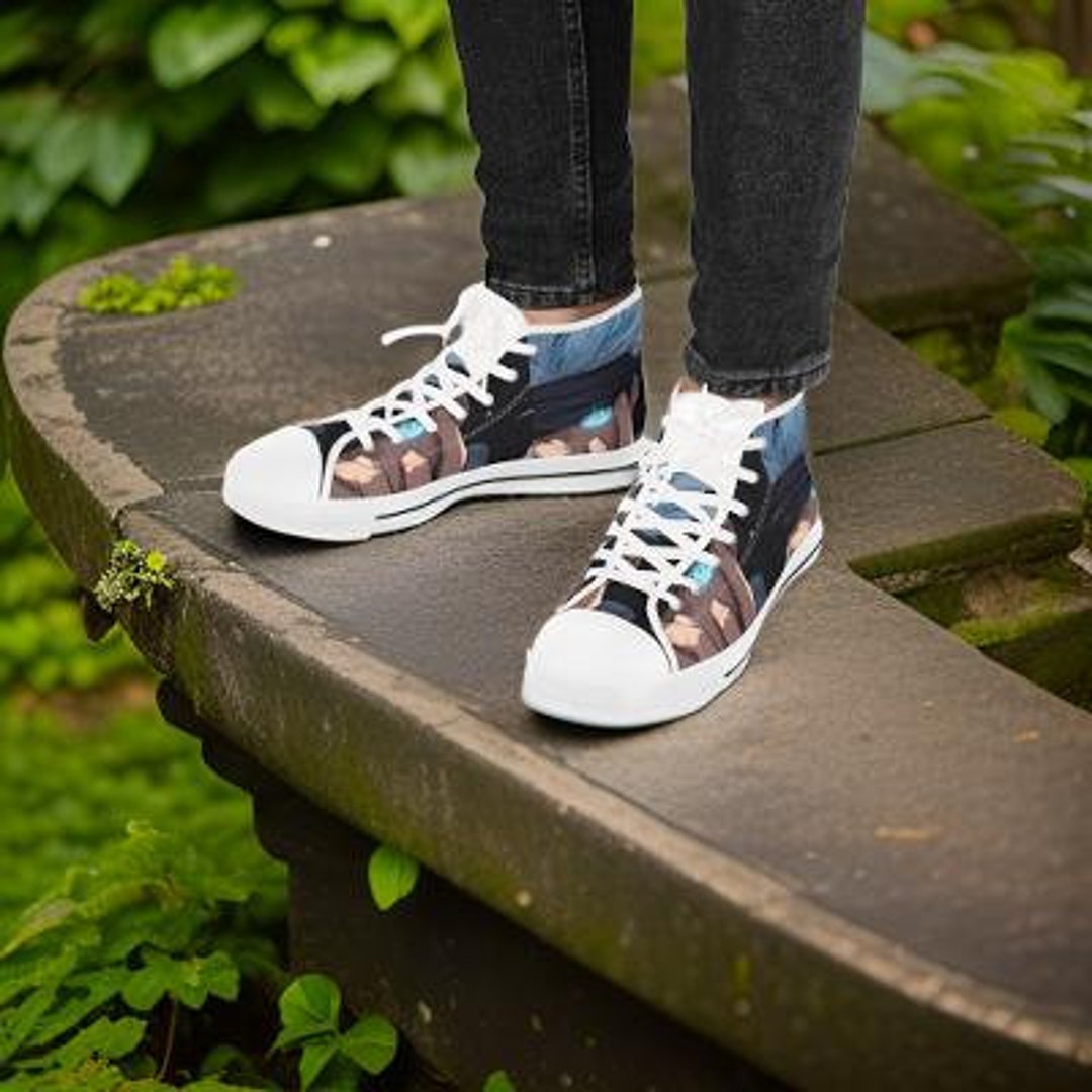 Gojo Satoru Anime Shoes Jujutsu Kaisen High Tops Gojo Printed Cosplay ...