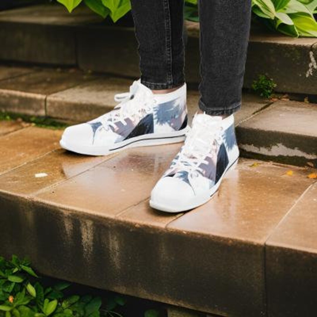 Gojo Satoru High Tops Jujutsu Kaisen Gojo Sneakers Anime Gojo Satoru ...