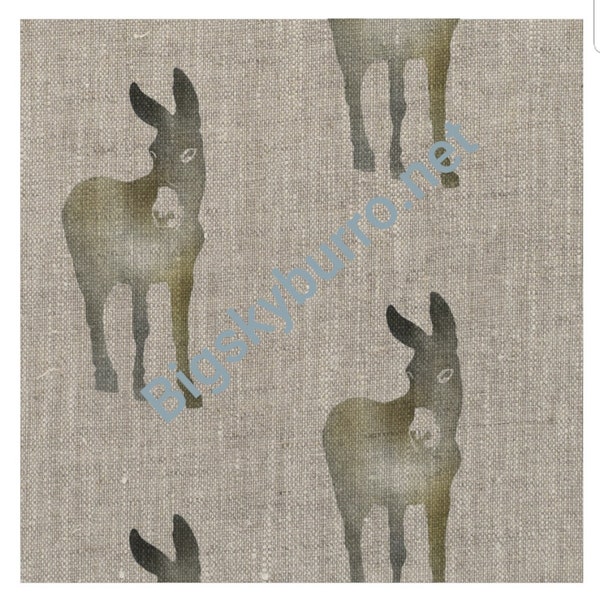 Donkey Fabric - Etsy