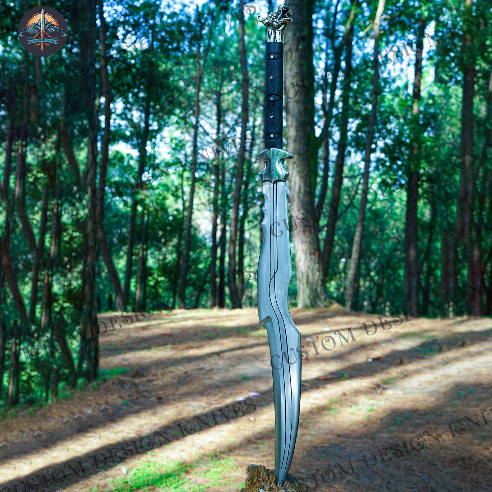 Authentic Hand-forged Viking Sword: Handicraft Viking Sword 24 Inch ...