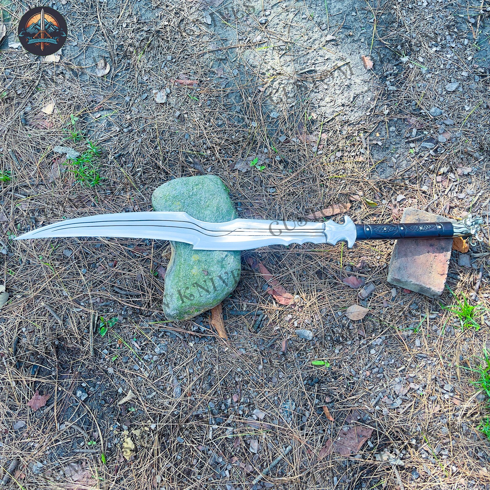 Authentic Hand-forged Viking Sword: Handicraft Viking Sword 24 Inch ...
